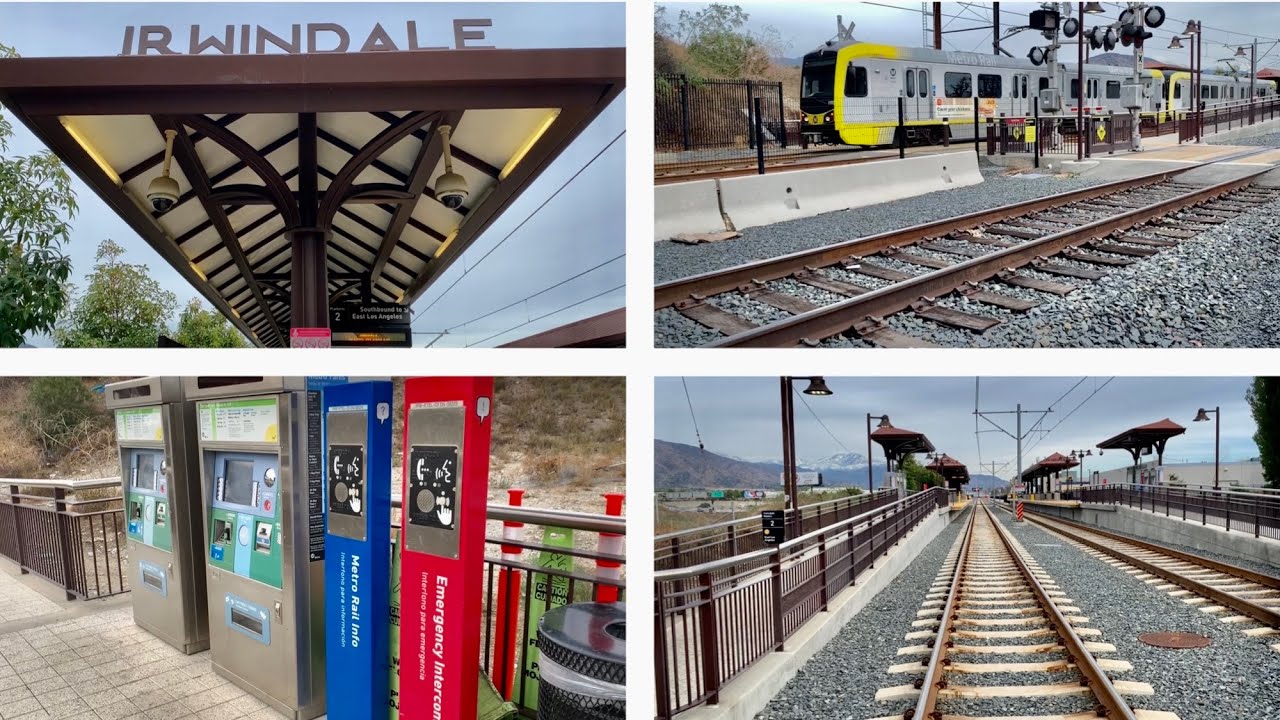 - Irwindale Station (LA METRO, Gold Line) - YouTube