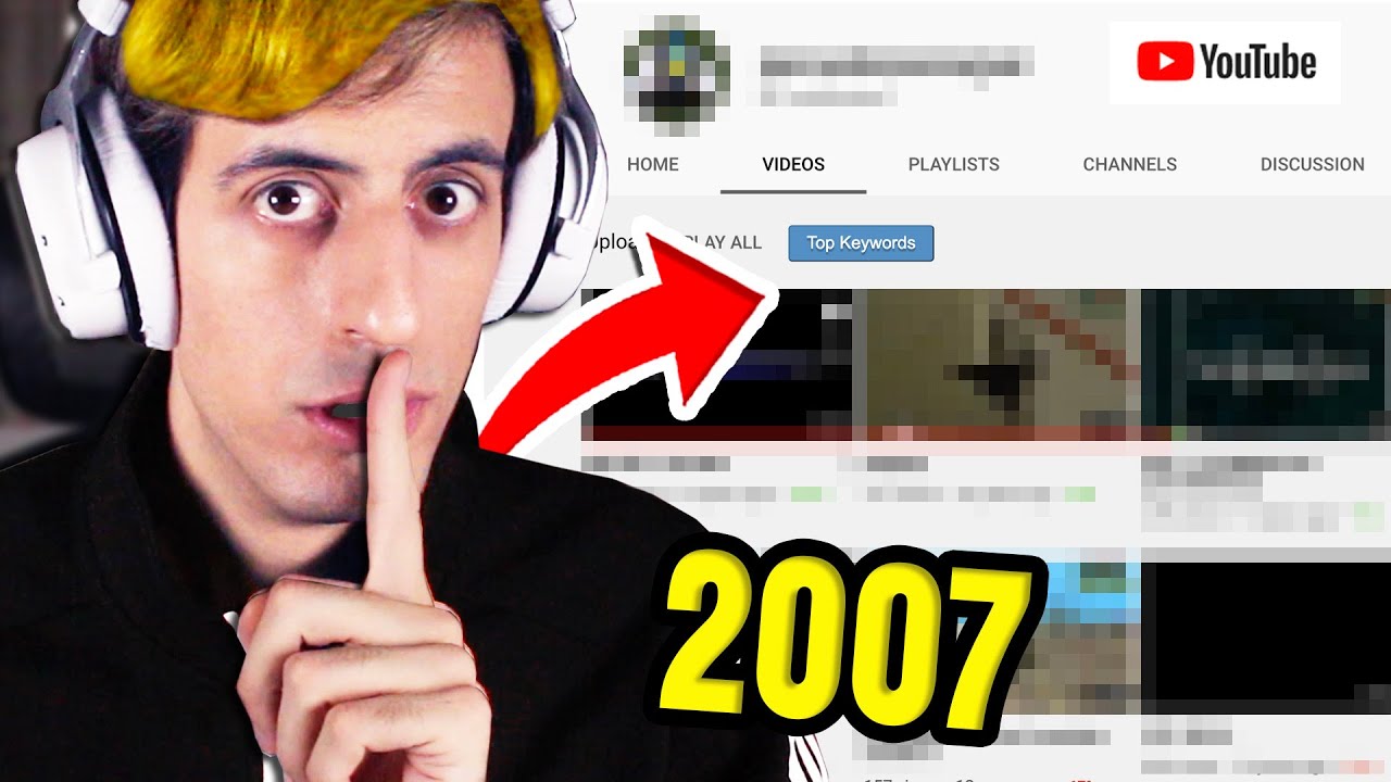 This is my old SECRET channel... - YouTube
