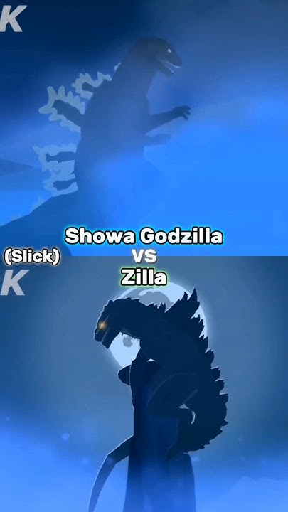 Slick Showa Godzilla VS Slick Zilla - YouTube
