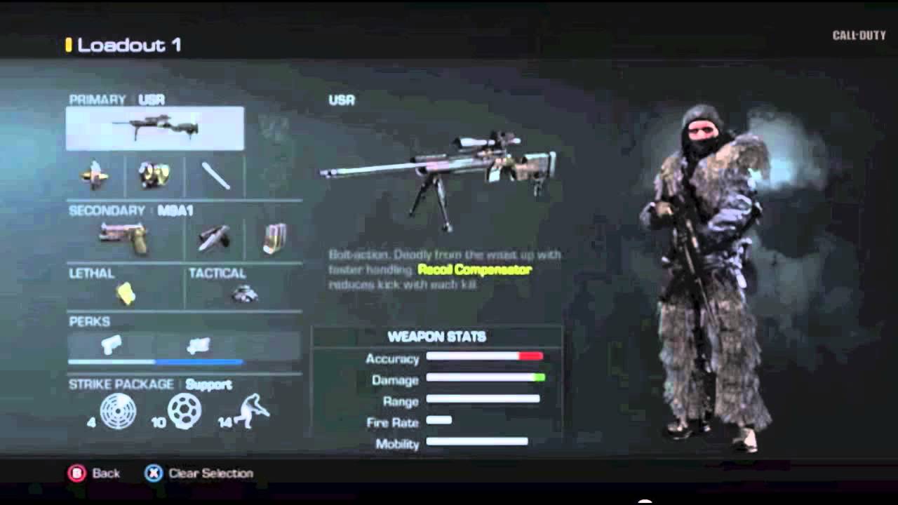 CoD Ghosts: Info!! USR Sniper Changes? - YouTube