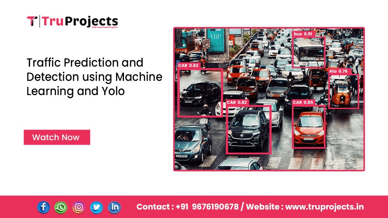 Traffic Prediction and Detection using Machine Learning and Yolo - YouTube