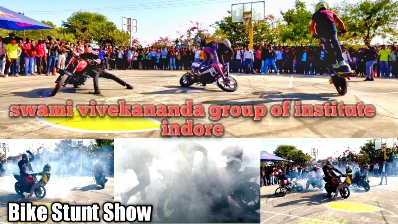 Bike Stunt Show Indore - YouTube