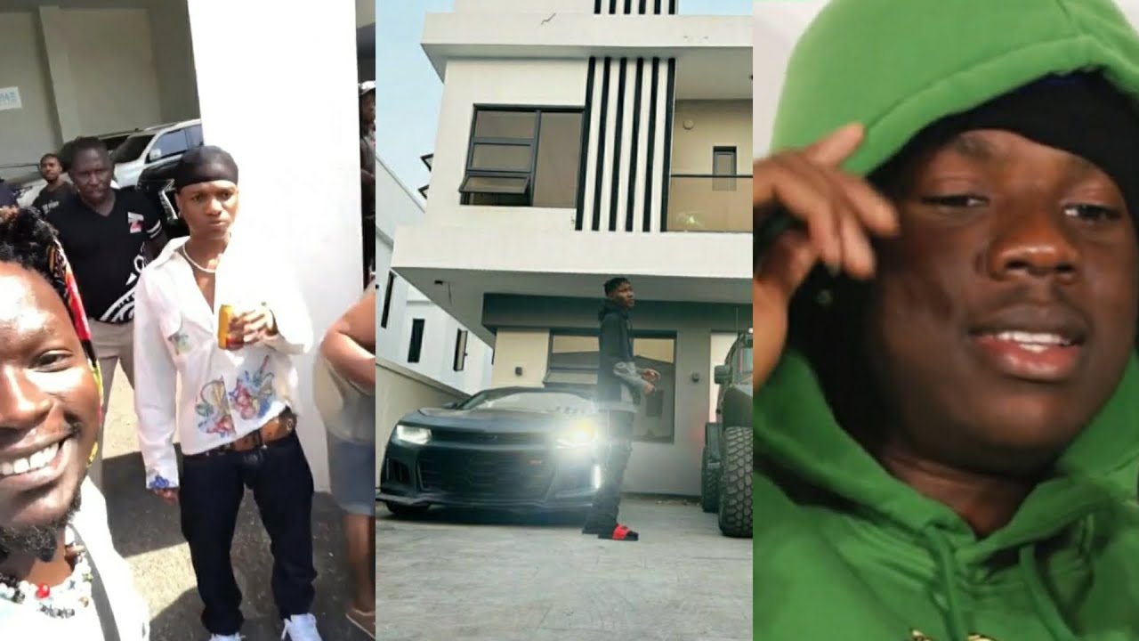 Naira marley Zinoleesky new house Rema fan beg Wizkid - YouTube