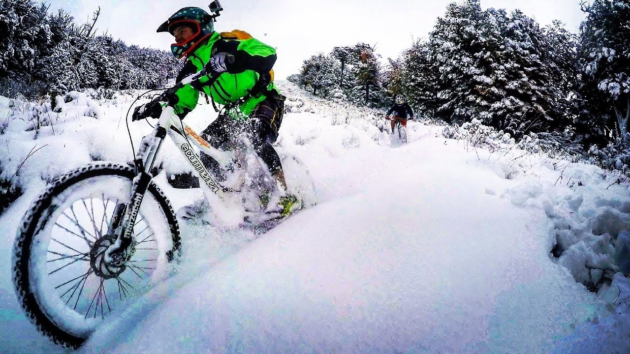 First Snow Day - Short MTB Film Patagonia - YouTube