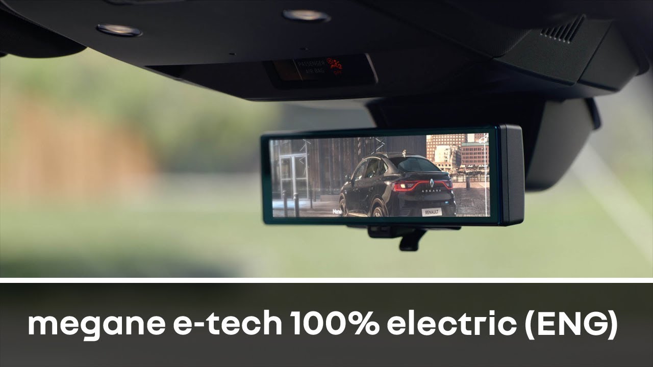 Renault Megane E-Guide | smart rear view mirror | Renault Malta - YouTube