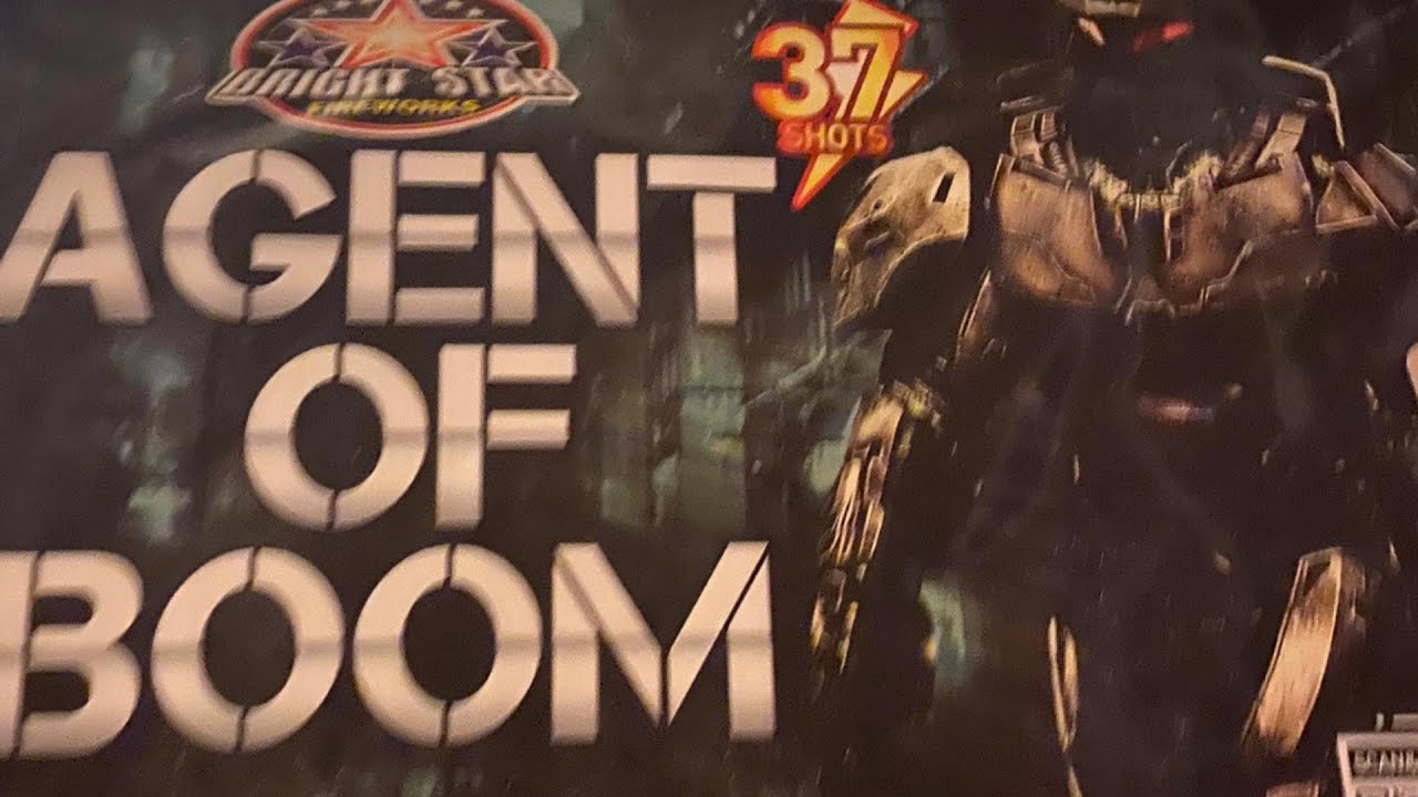 AGENT OF BOOM by BRIGHT STAR FIREWORKS - YouTube