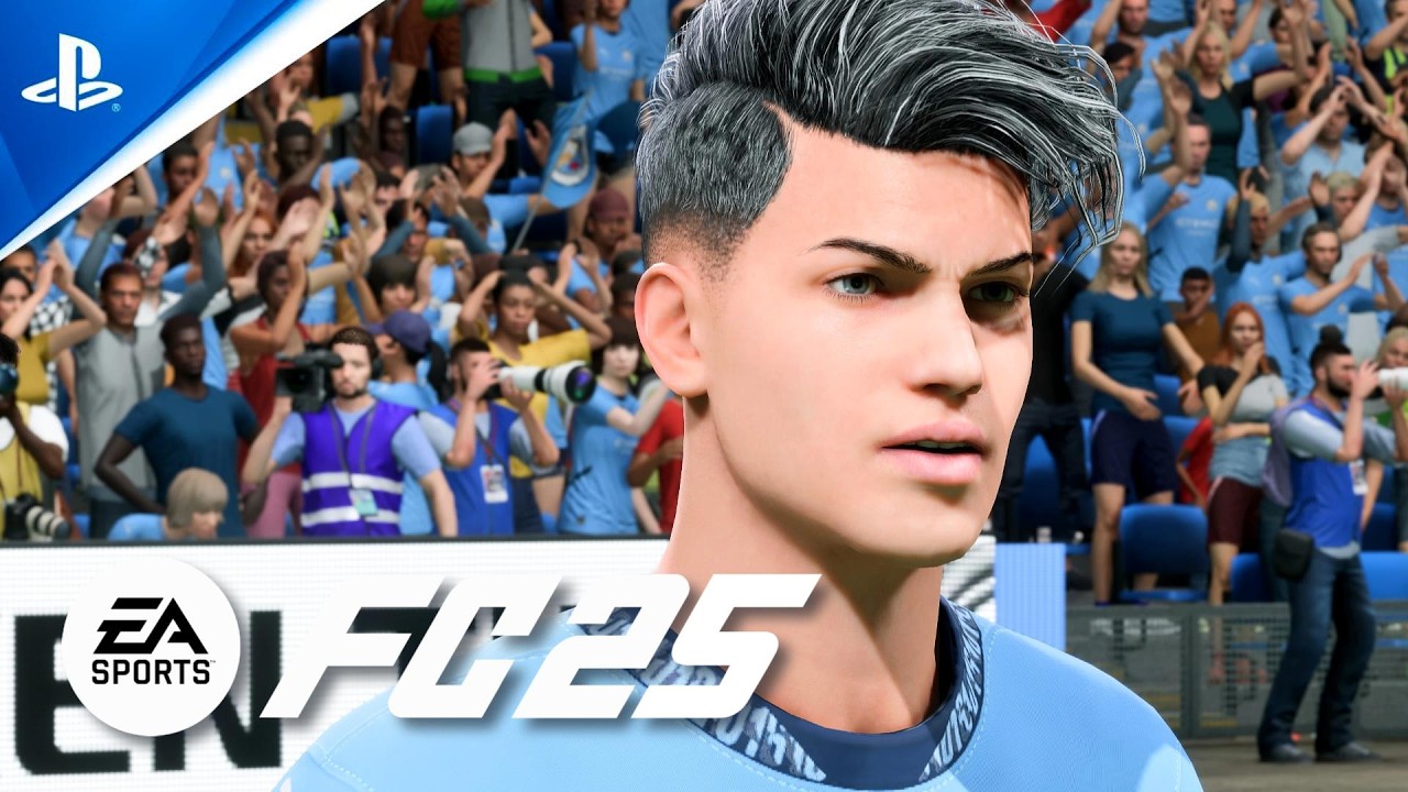 EA FC 25 MALE CHARACTER CREATION - YouTube