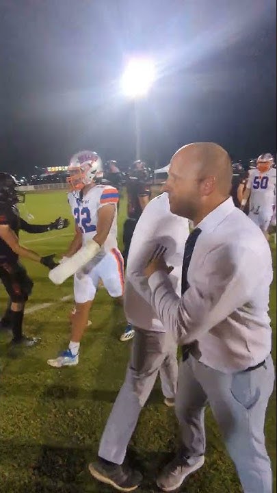 Bishop Kenny and Bolles shaking hands after game. BK wins 14-13 - YouTube