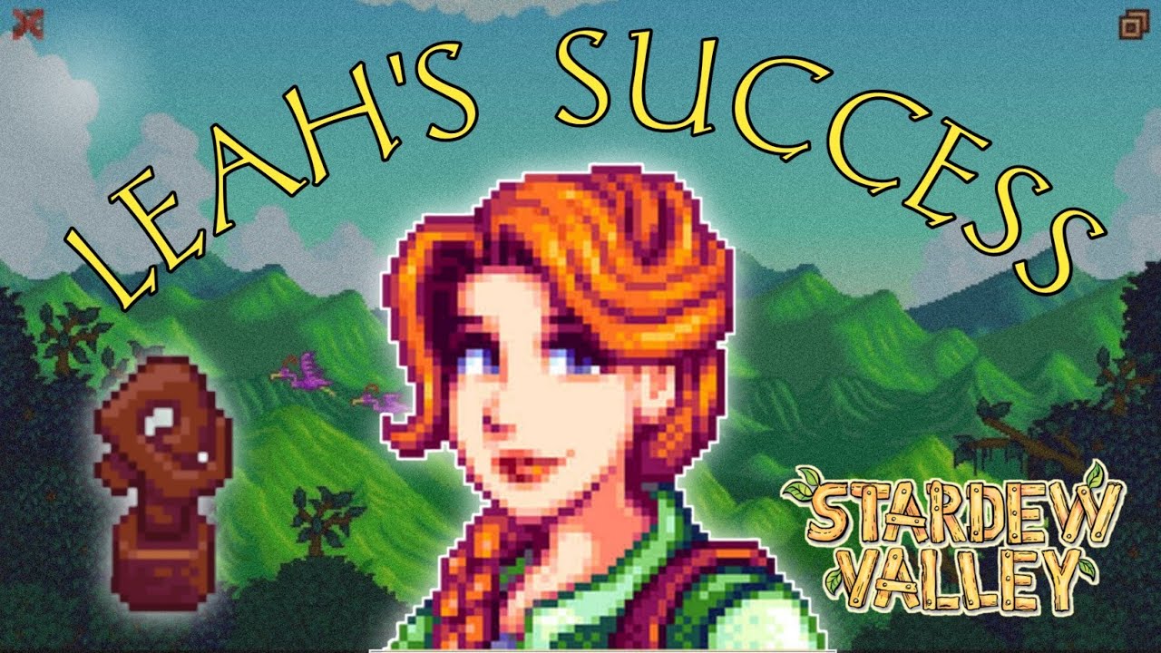 Leah's Success. Leah heart event. Stardew Valley #stardewvalley # ...