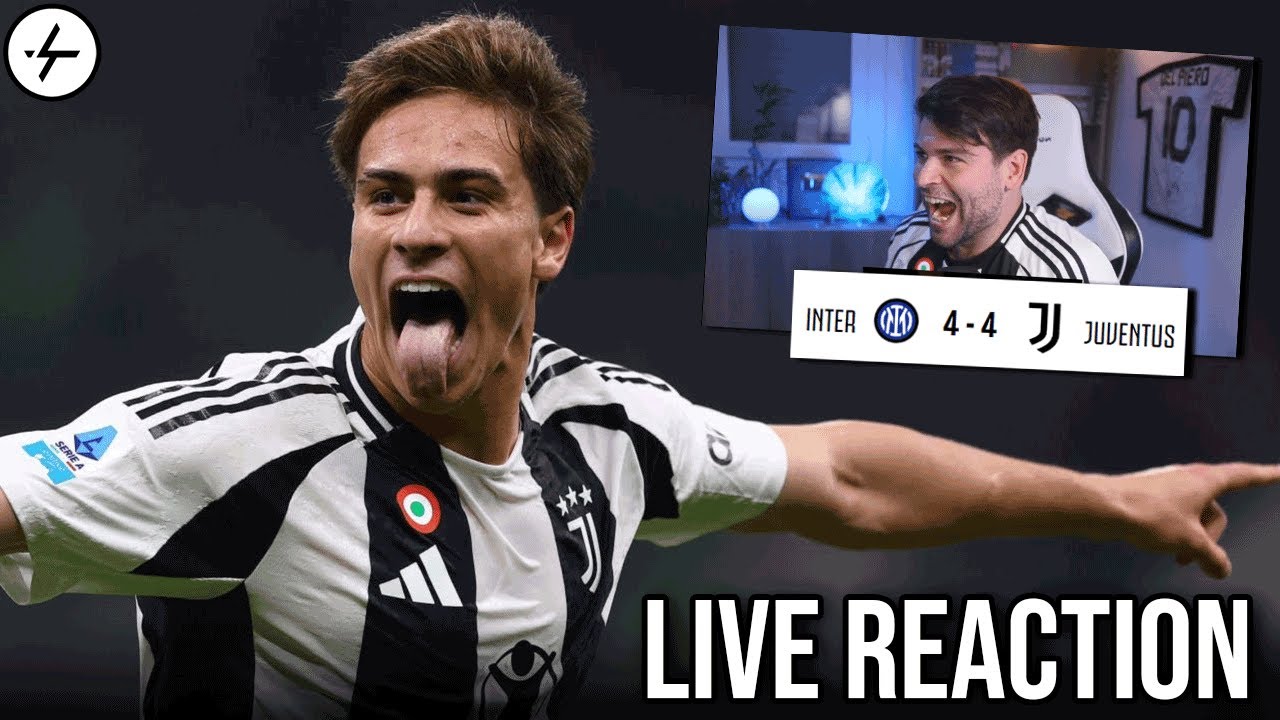 LA DOPPIETTA DI YILDIZ MI FA GODERE 👅💦 | INTER JUVENTUS 4-4 LIVE REACTION - YouTube