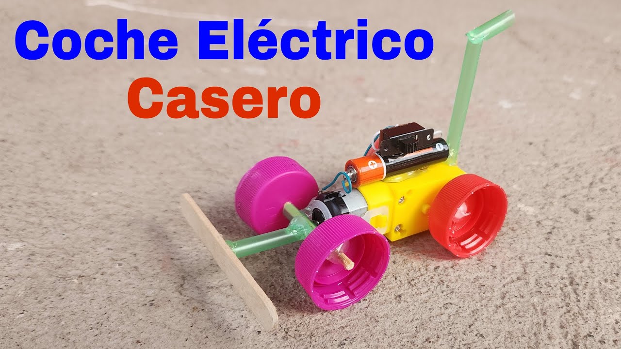 Cómo Hacer Un Coche Eléctrico Casero (Fácil y Rapido) - YouTube