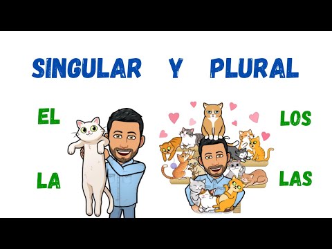 ✅Singular y Plural en Español.✅ Nivel Básico💯Aprender Español 💯Spanish Lessons. Learn Spanish.