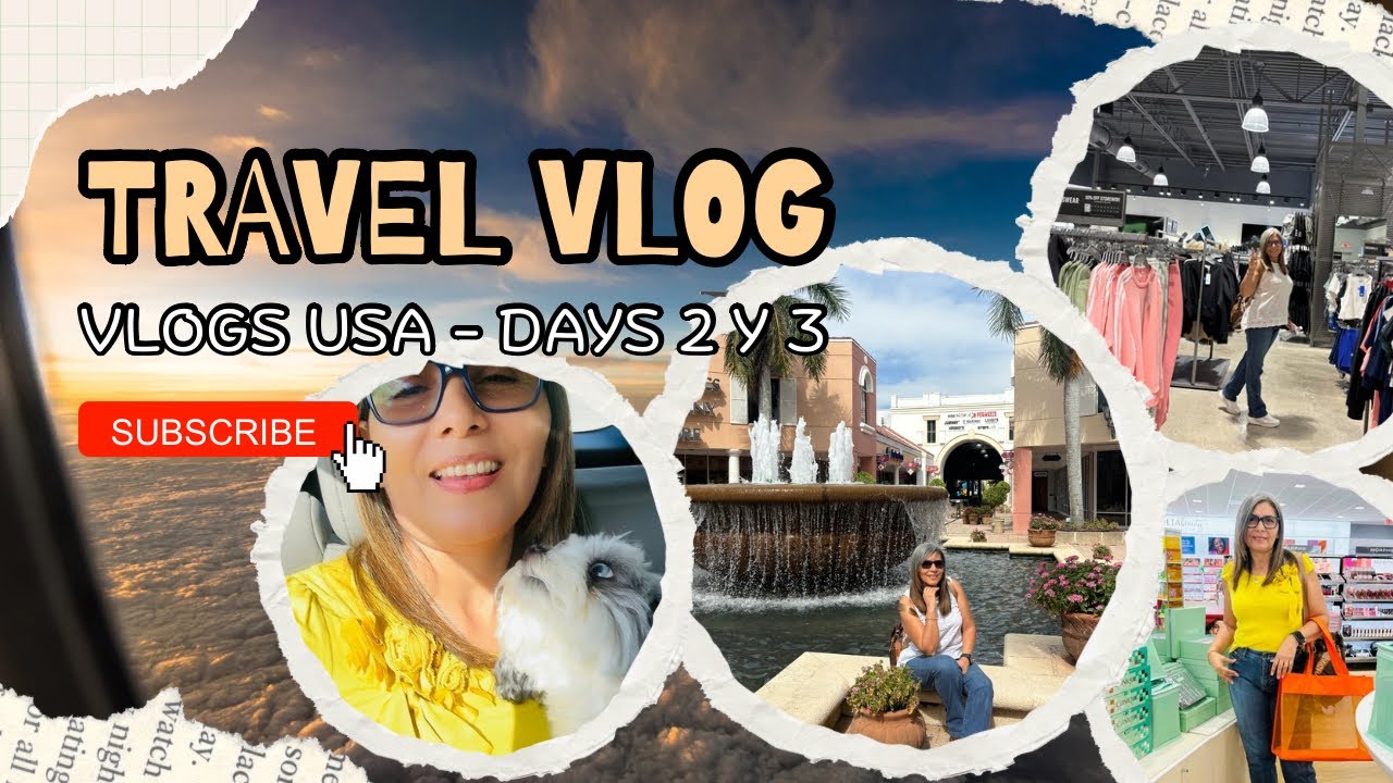 Vlogs USA. Días 2 y 3. Conociendo algunas ciudades y comprando ...