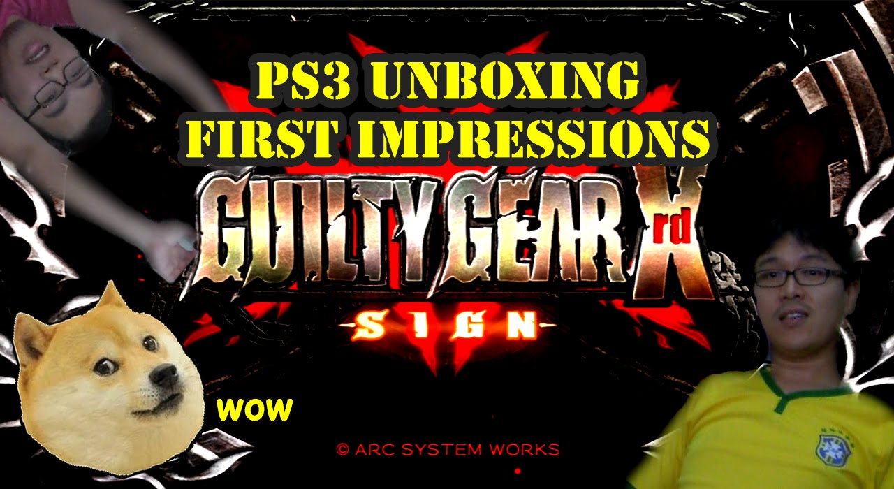 Guilty Gear Xrd Unboxing (PS3) + First Impressions + Gameplay - YouTube