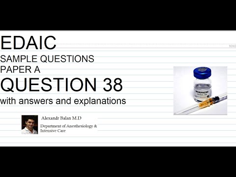 EDAIC Paper A Question Q 38 - YouTube
