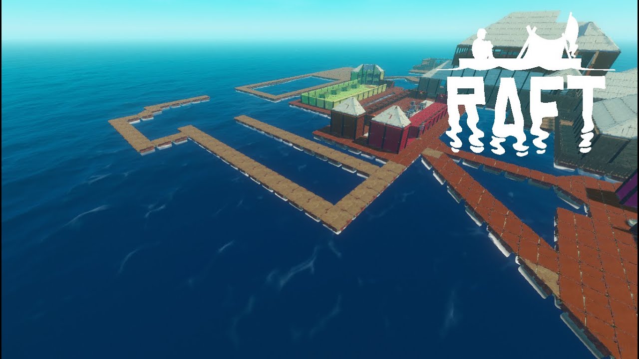 Raft | A YEAR ON THE RAFT | Day 238 | Engines go here - YouTube