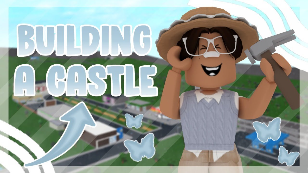 Building a Castle on Bloxburg || Bloxburg Live - YouTube