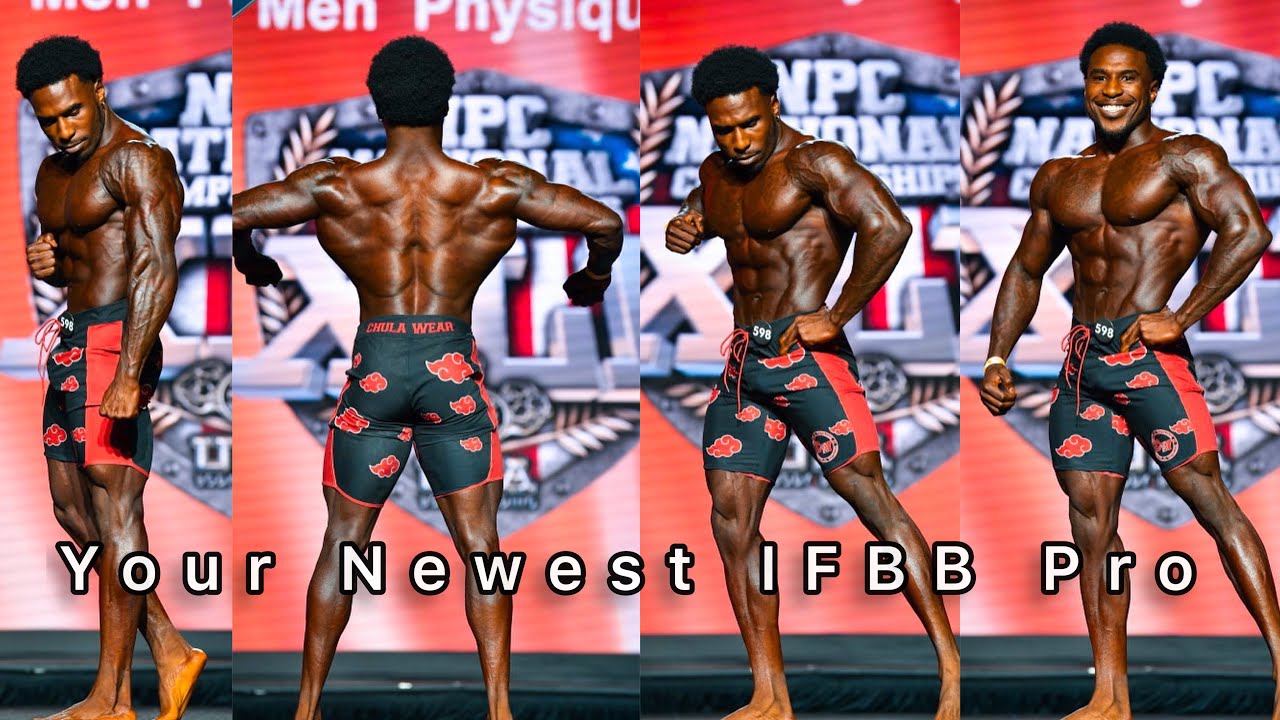 Your Newest IFBB Pro | NPC Nationals Championship Show Day! - YouTube