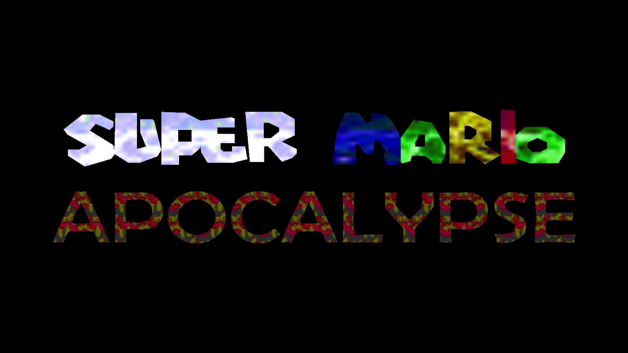 Press Start Screen - Super Mario Apocalypse - YouTube