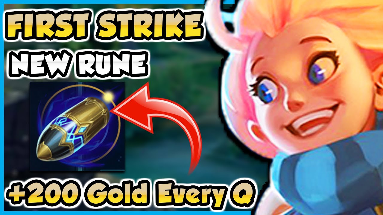 FIRST STRIKE ZOE... riot really broke the game with this one | Season ...