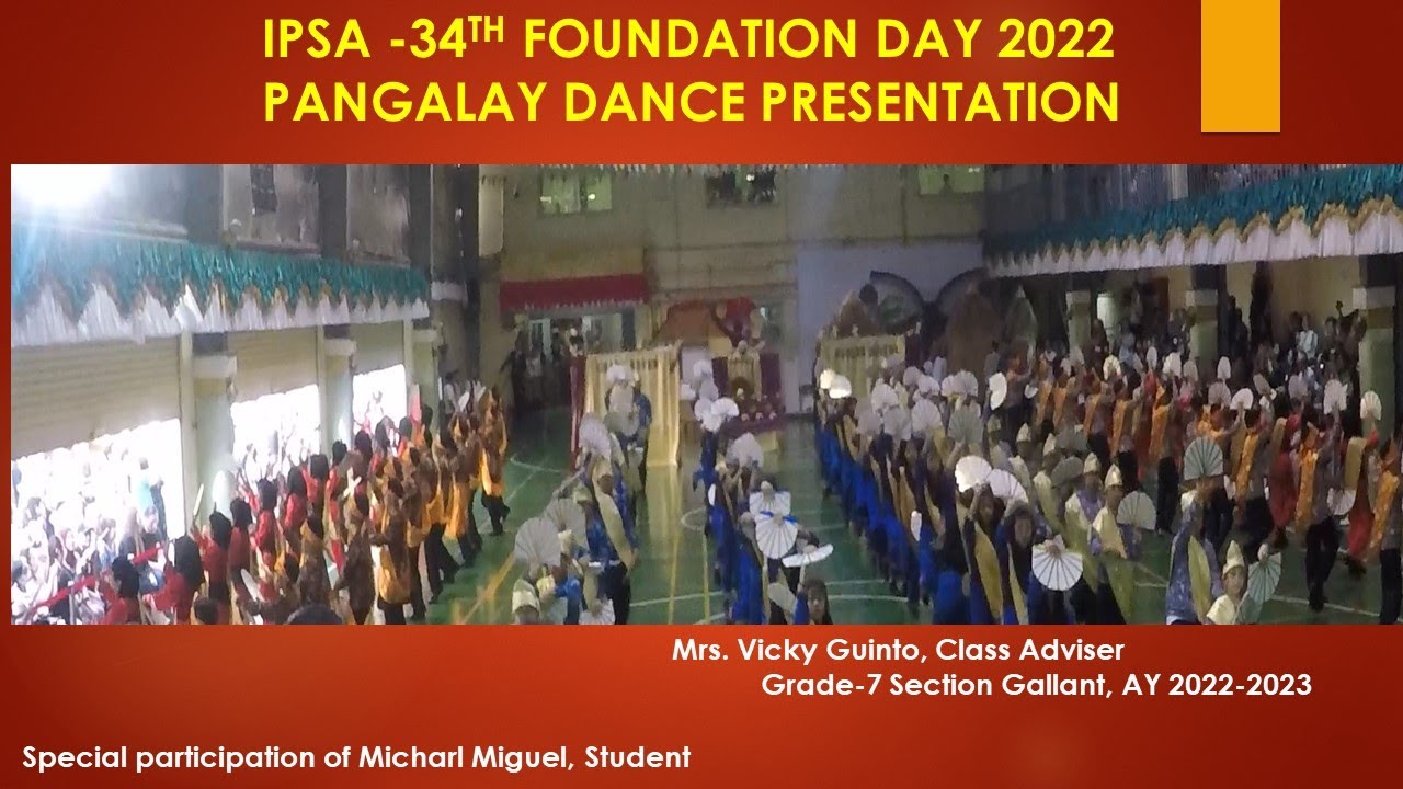 GRADE-7 DANCE PRESENTATION - IPSA 34TH FOUNDATION DAY 2022 - YouTube