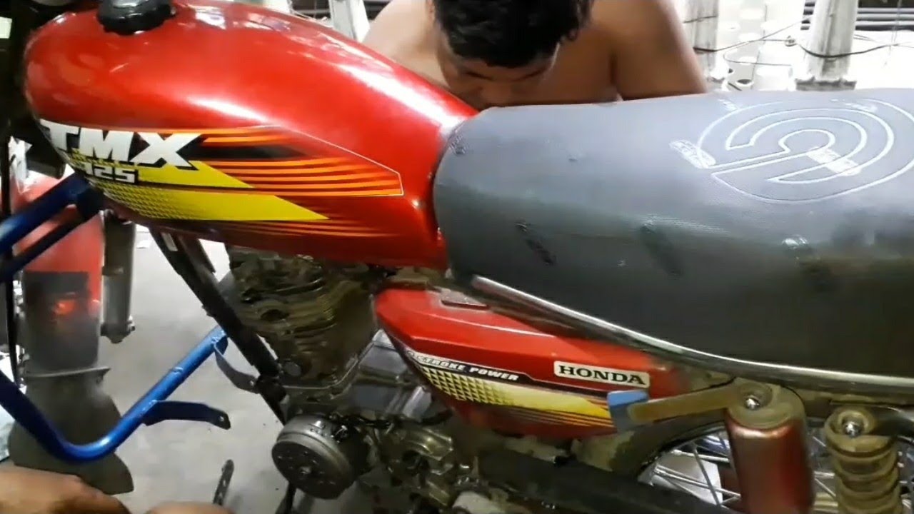 TMX125 KALISKIS FROM 155cc TO 125cc BACK TO STOCK - YouTube