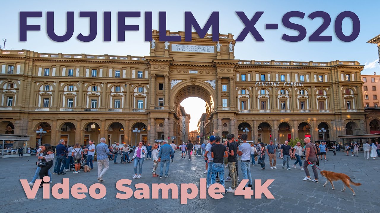 Fujifilm X-S20 - Video Sample 4K - YouTube
