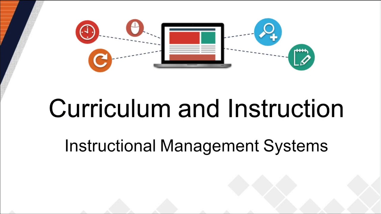 Curriculum Instructional Management Systems - YouTube