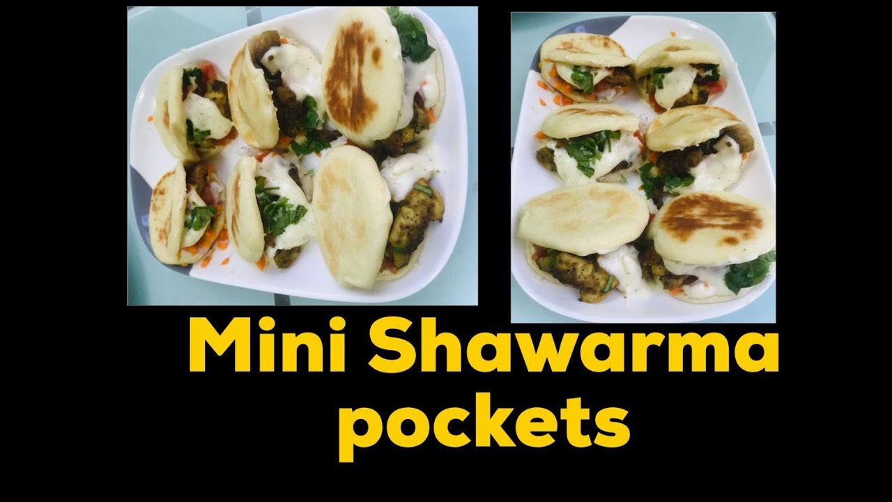 MINI SHAWARMA POCKETS...Iftar Special.... - YouTube