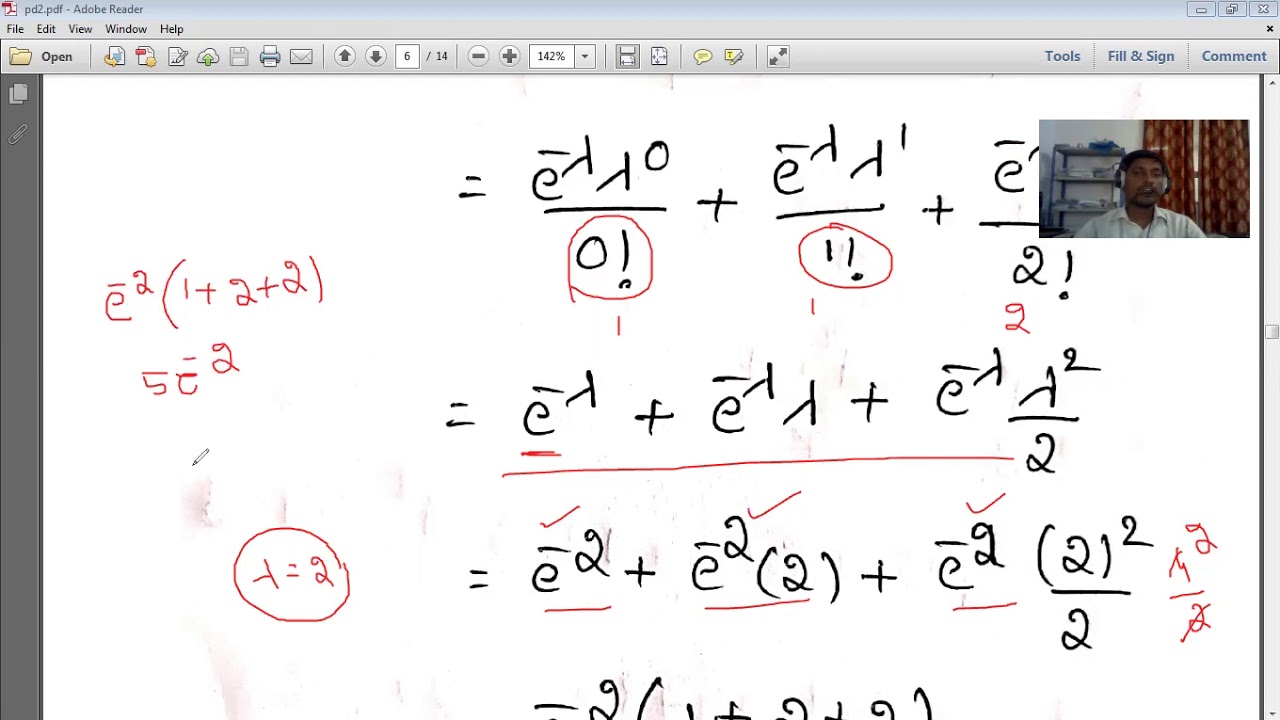 Lecture 3(problems on Poisson Distribution) - YouTube