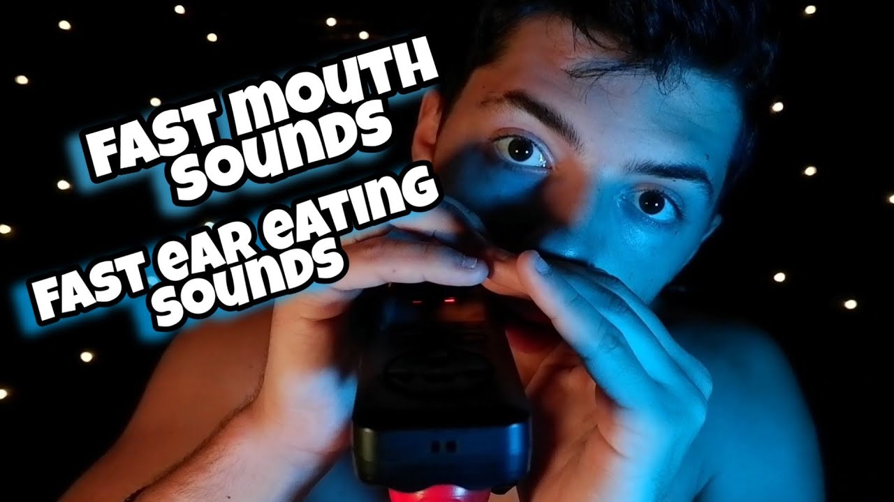 ASMR| Aggressive EAR eating SOUNDS (ear to ear) - YouTube