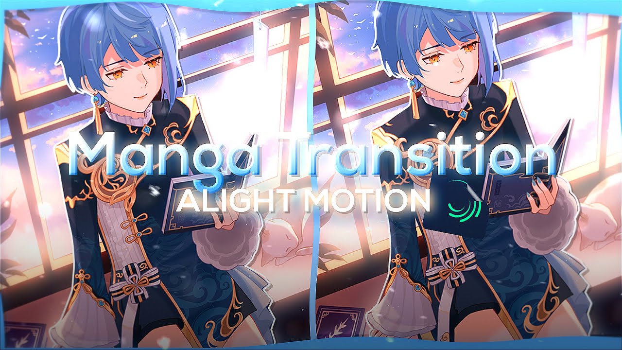 MANGA TRANSITION IDEAS | AE INSPIRED | ALIGHT MOTION - YouTube