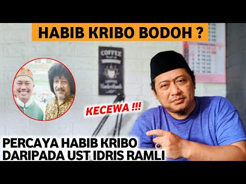 Habib kribo bodoh ? Lebih percaya Habib Kribo daripada ustad Idrus ...