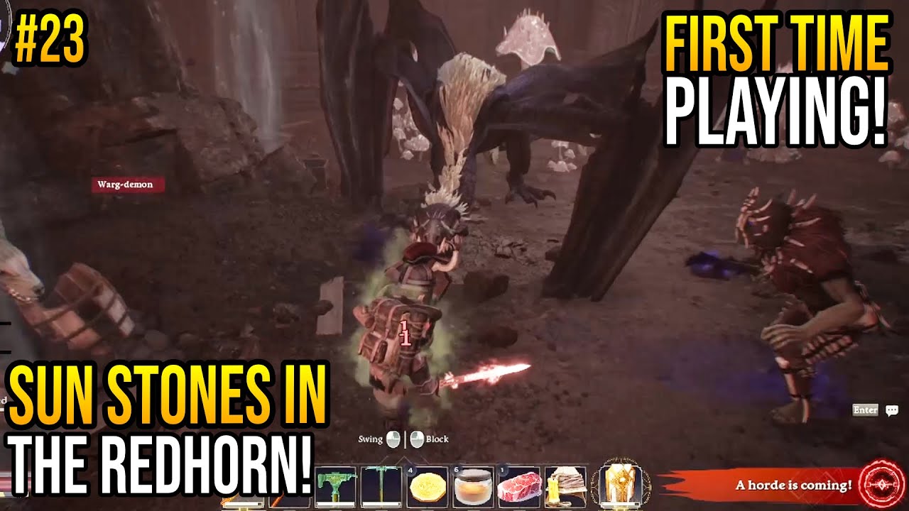 Return To Moria - Journey to the Sunstone Riches! | Saragan - YouTube