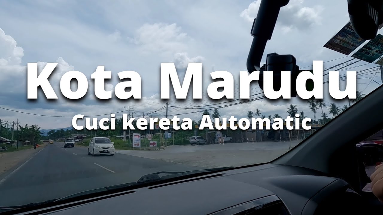 Tempat Cuci kereta Automatik di Kota Marudu - YouTube