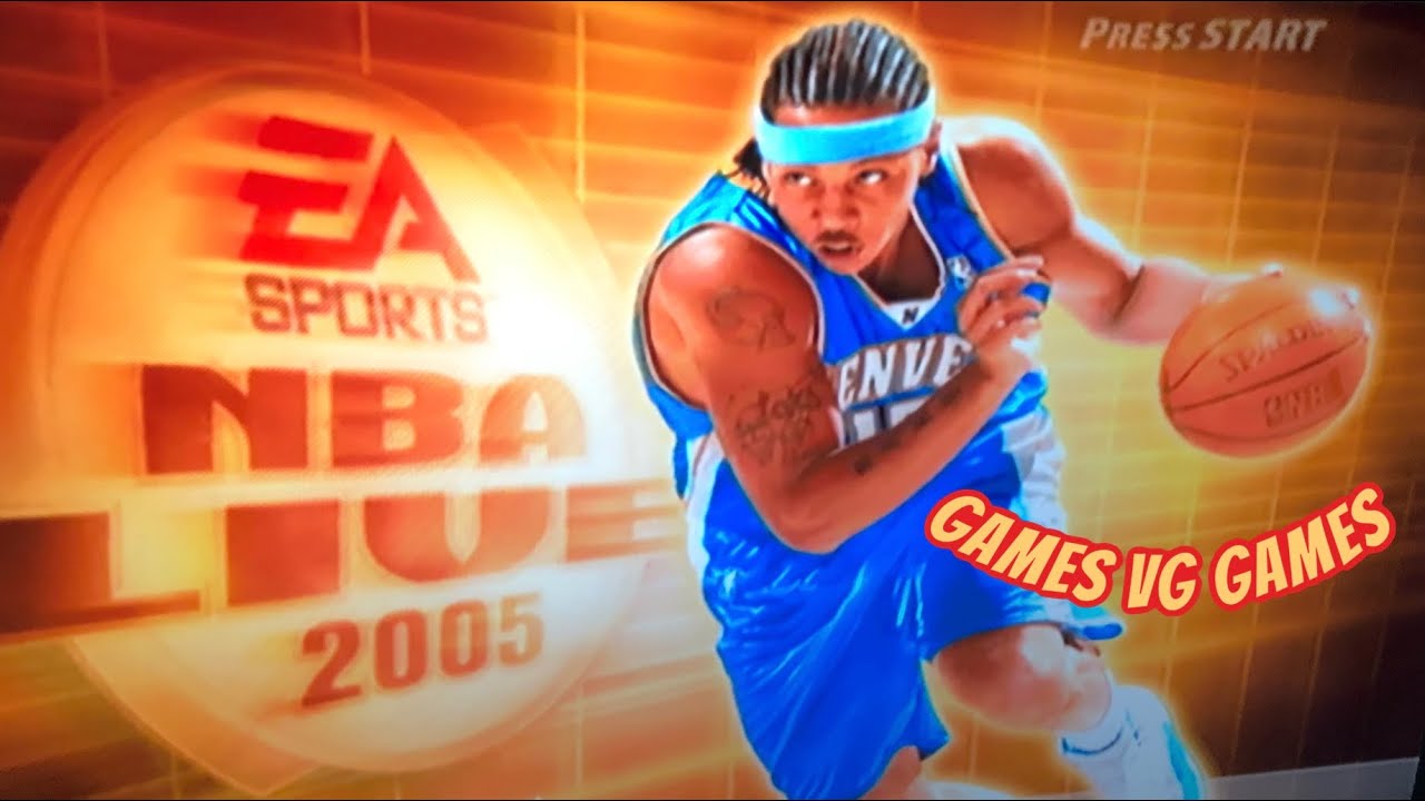Jogando NBA Live 2005 GameCube - YouTube