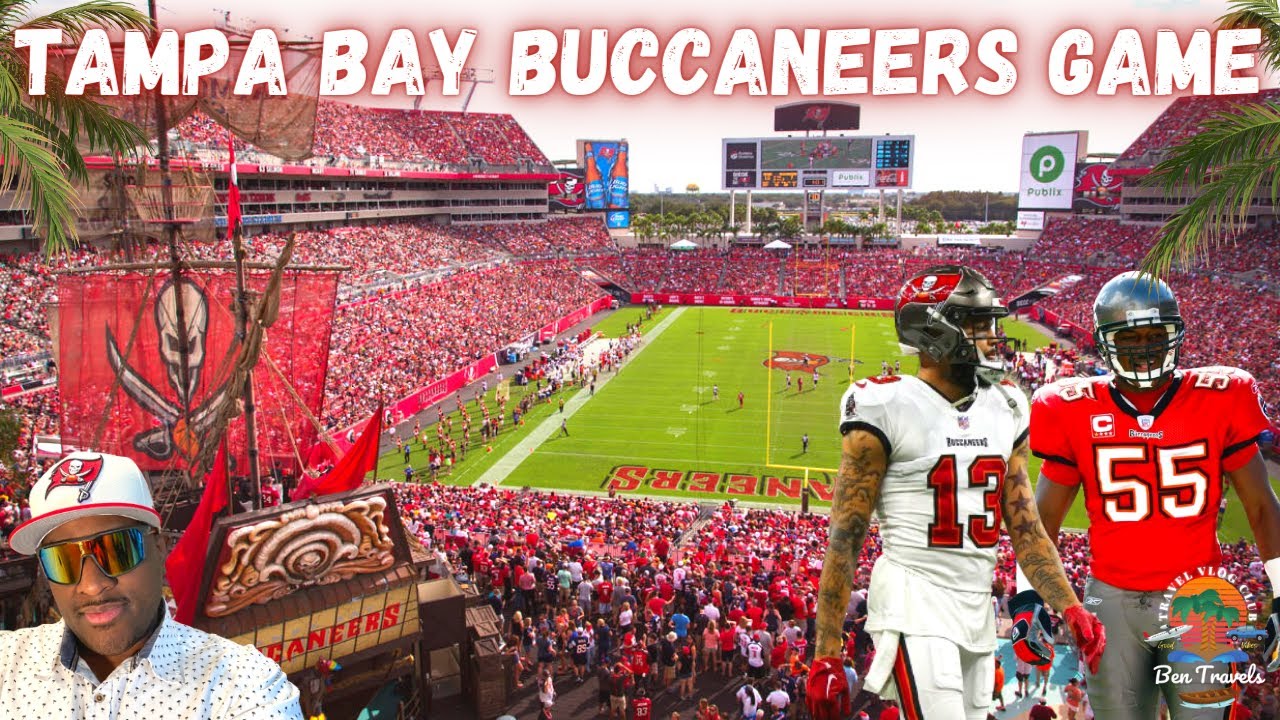 Tampa Bay Buccaneers Game Day Vlog at Raymond James Stadium in Tampa ...