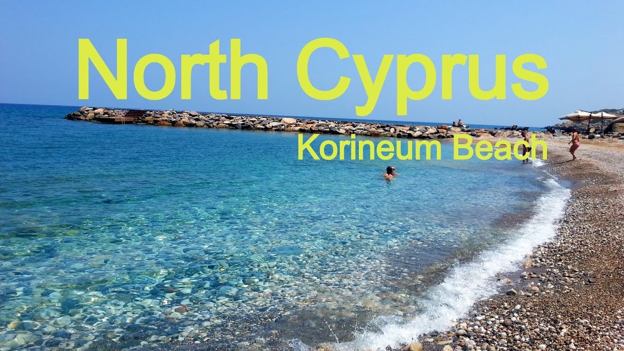 Nord Kypros, Korineum Strand / Beach club North Cyprus - YouTube