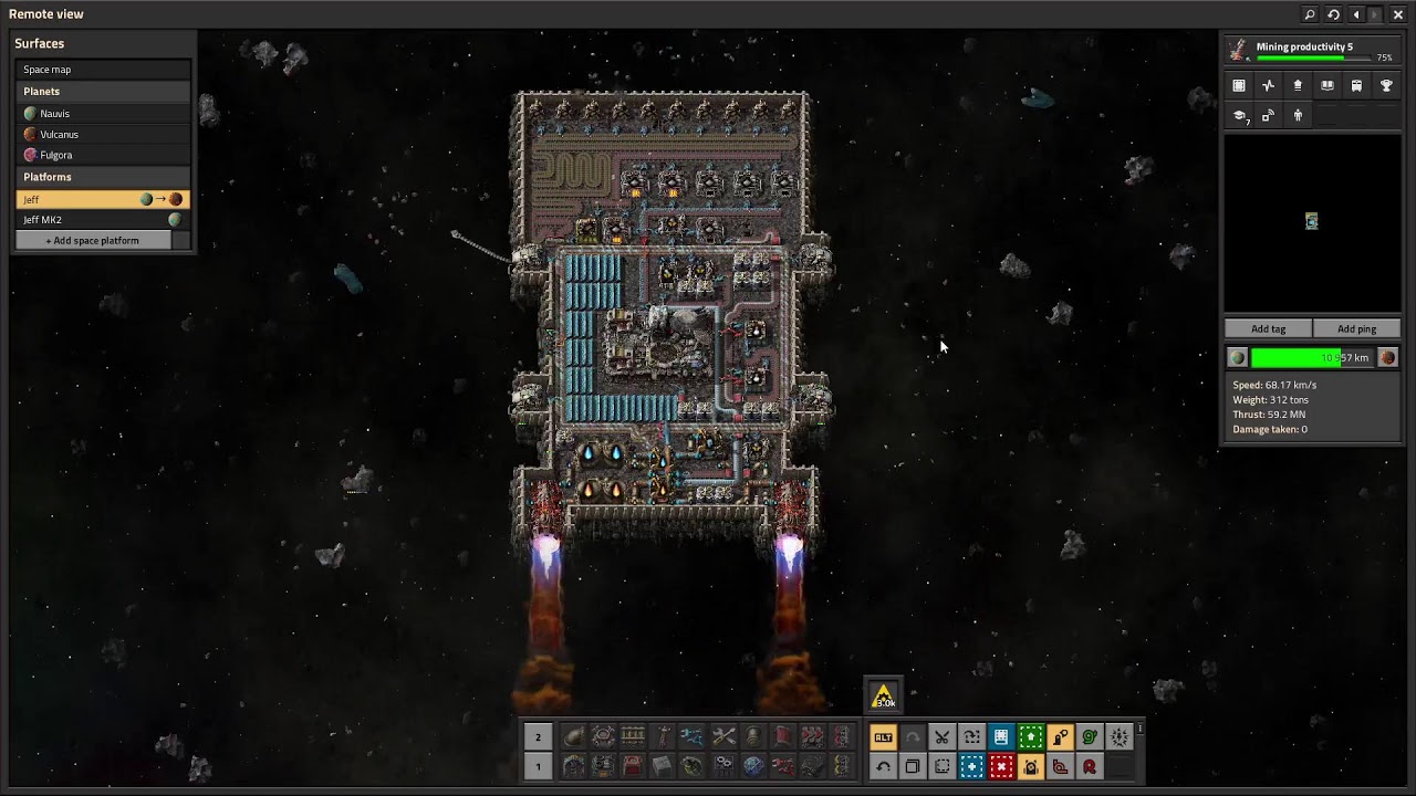 Hunting a Fulgoraian Giant worm for tungsten | Factorio - YouTube