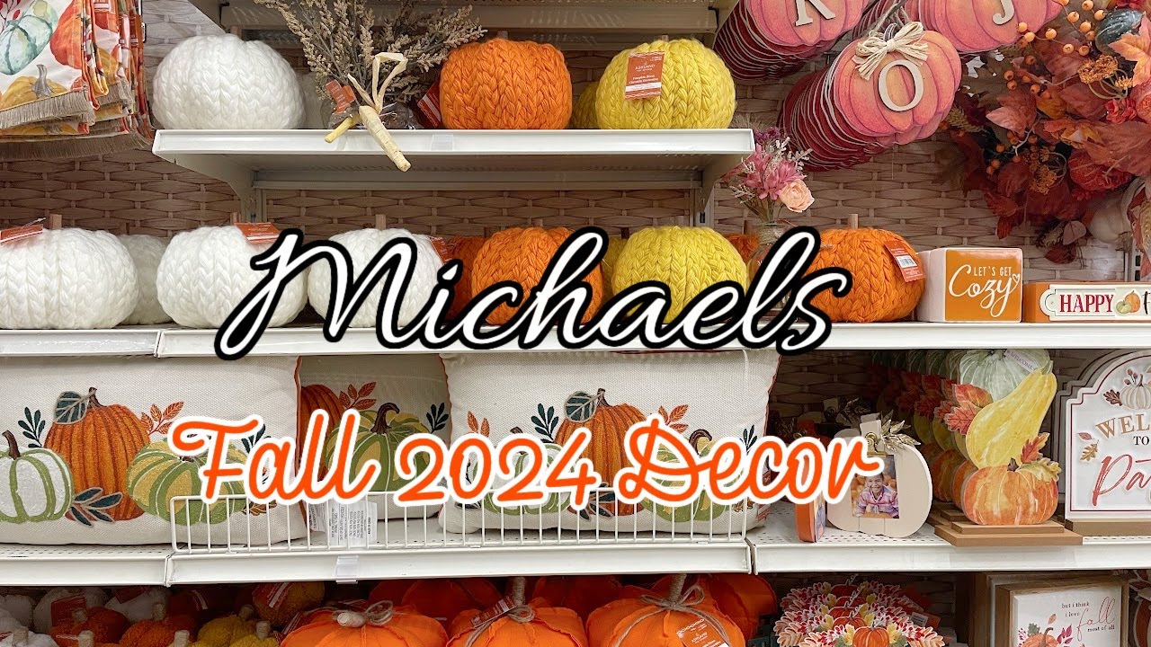 MICHAELS FALL 2024 HOME DECOR 🍂🍁| Fall Shop with Me! - YouTube