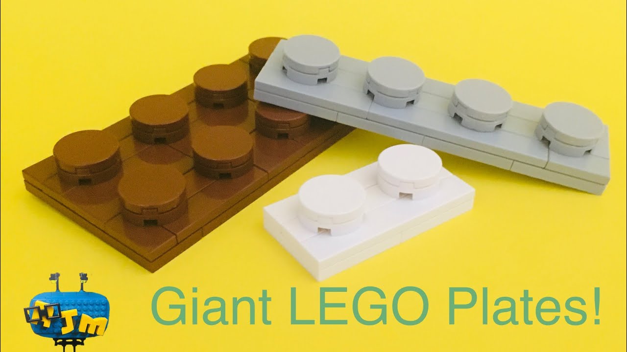 Giant LEGO Plates Tutorial - YouTube