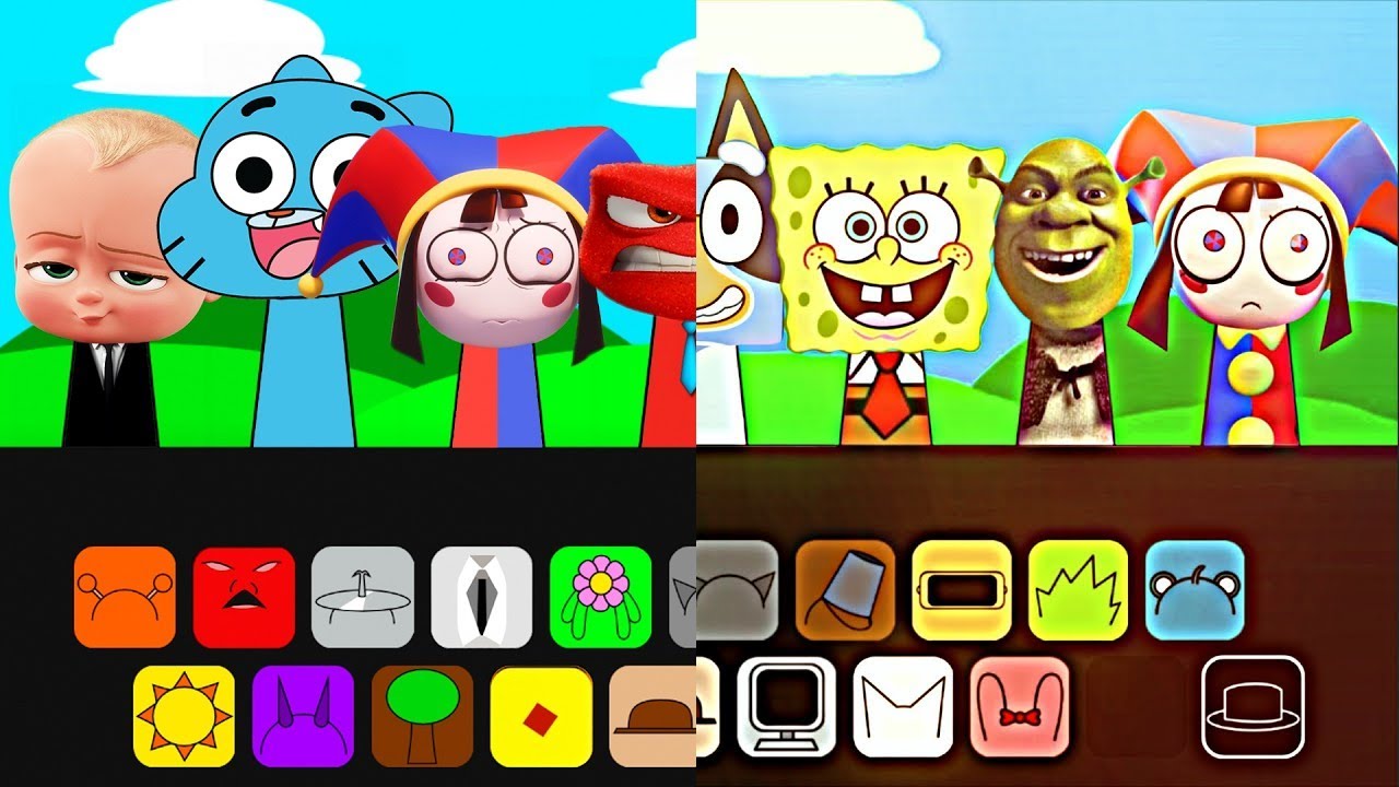 Incredibox Sprunki Song (Movies, Games and Series MASHUP) @Ozyrys ...