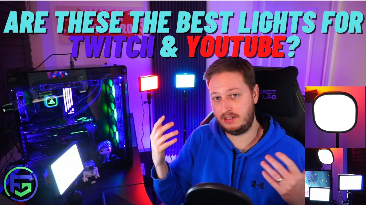 BEST LIGHTING for TWITCH | YOUTUBE | Different types of LIGHTING for ...
