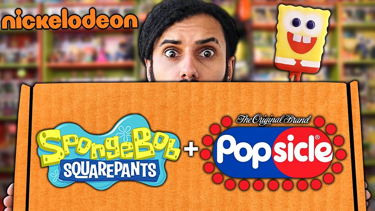 NICKELODEON Sent Me A PERFECT SPONGEBOB SQUAREPANTS POPSICLE MYSTERY ...
