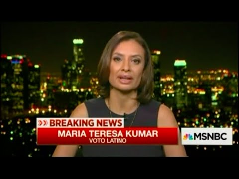Maria Teresa Kumar, President & CEO of Voto Latino on Hardball with ...