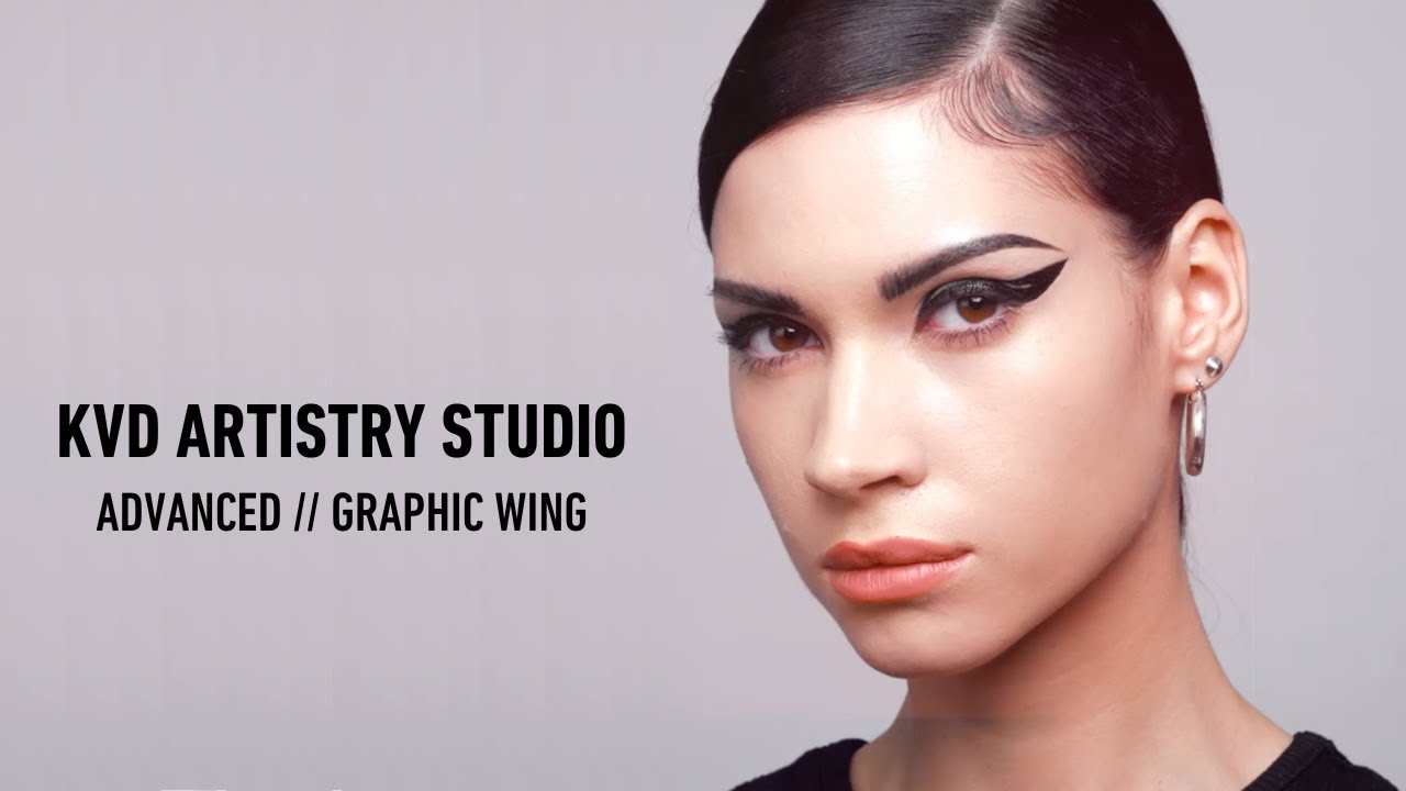 ADVANCED // GRAPHIC WING // KVD ARTISTRY STUDIO - YouTube