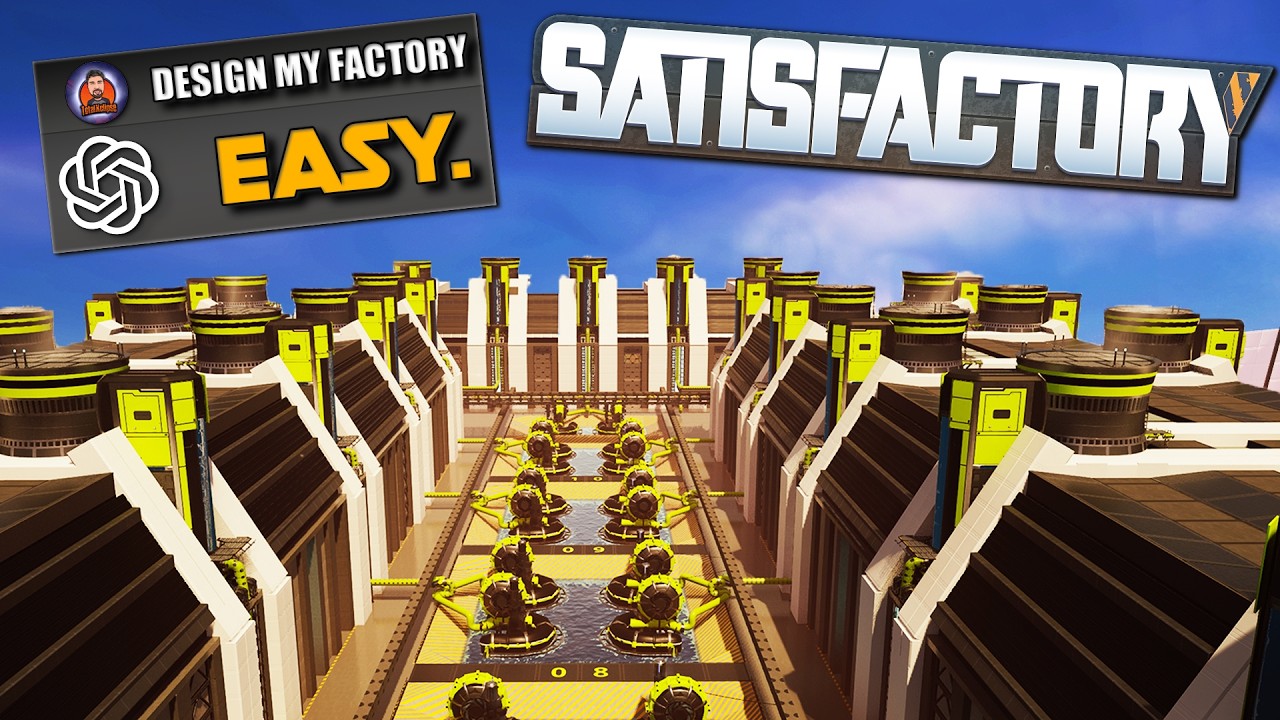 I Used AI To Design The Perfect Factory 1 - YouTube