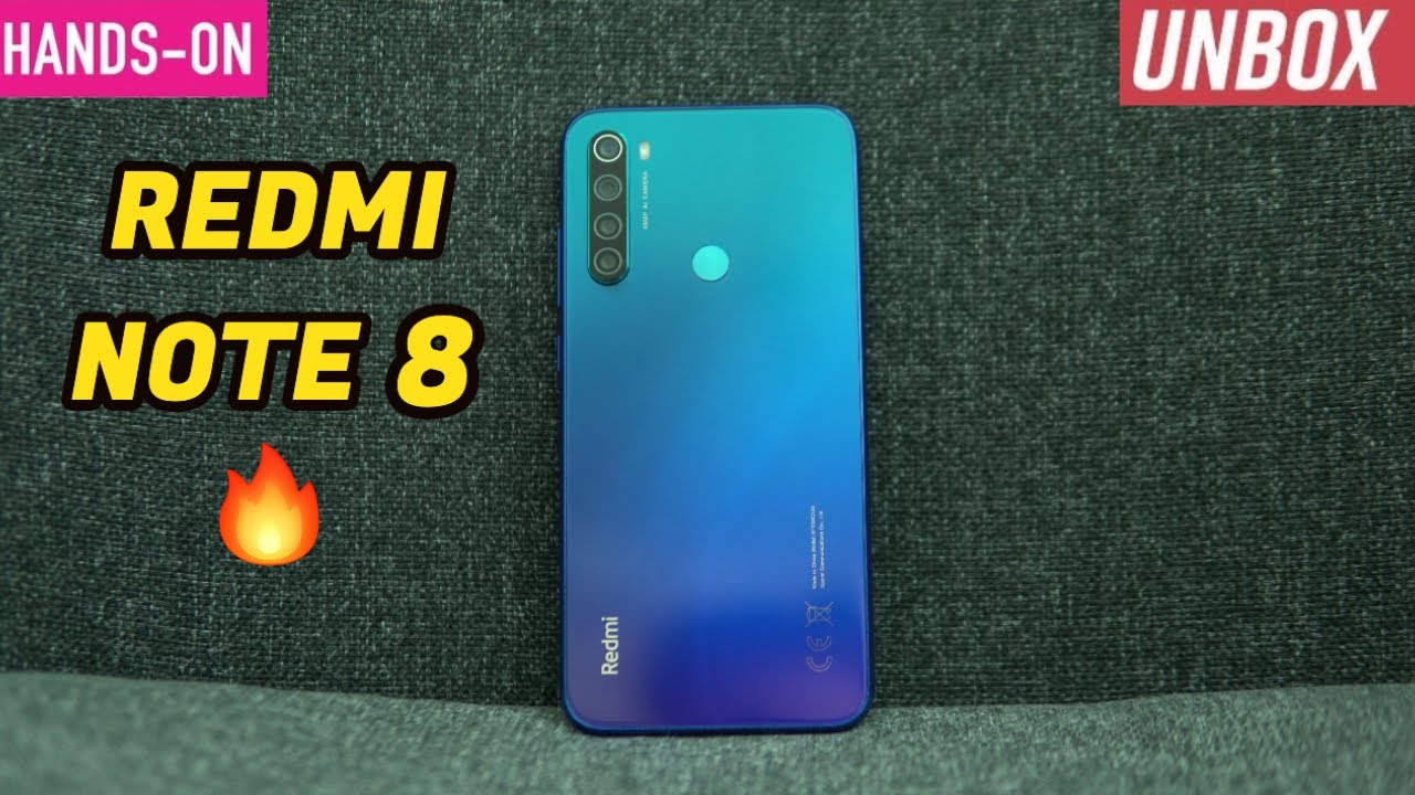 Redmi Note 8 Unboxing | Review - YouTube