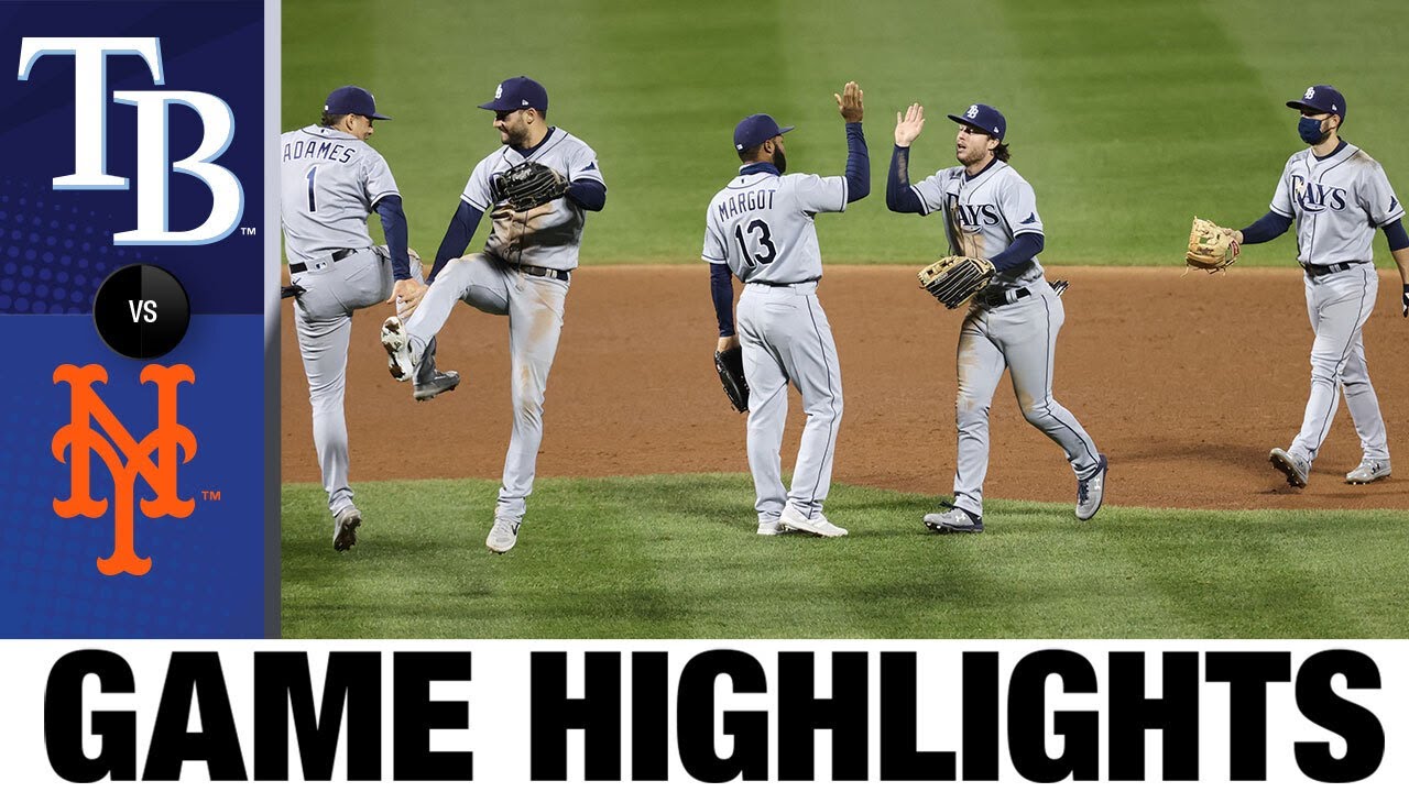 Nate Lowe's homer helps Rays edge Mets, 2-1 | Rays-Mets Game Highlights ...