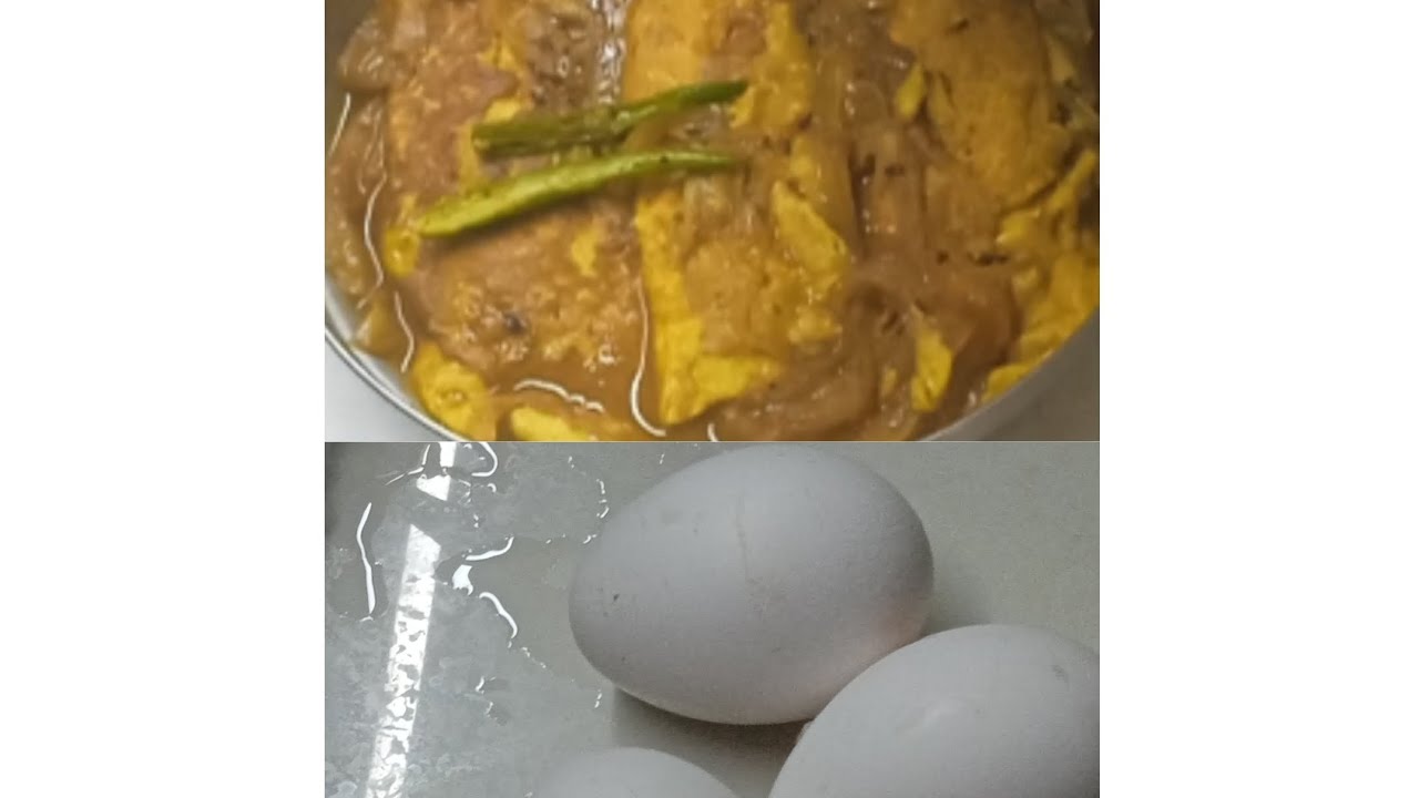 Egg omlate curry. very Tasty food. You can also try it. Really it is ...